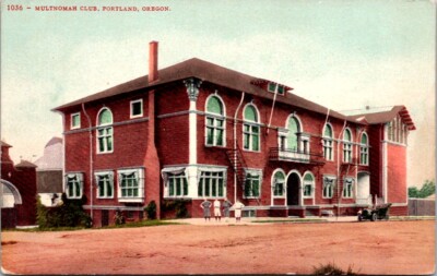 Vintage Postcard View of the Multnomah Club Building Portland Oregon OR W489 | eBay