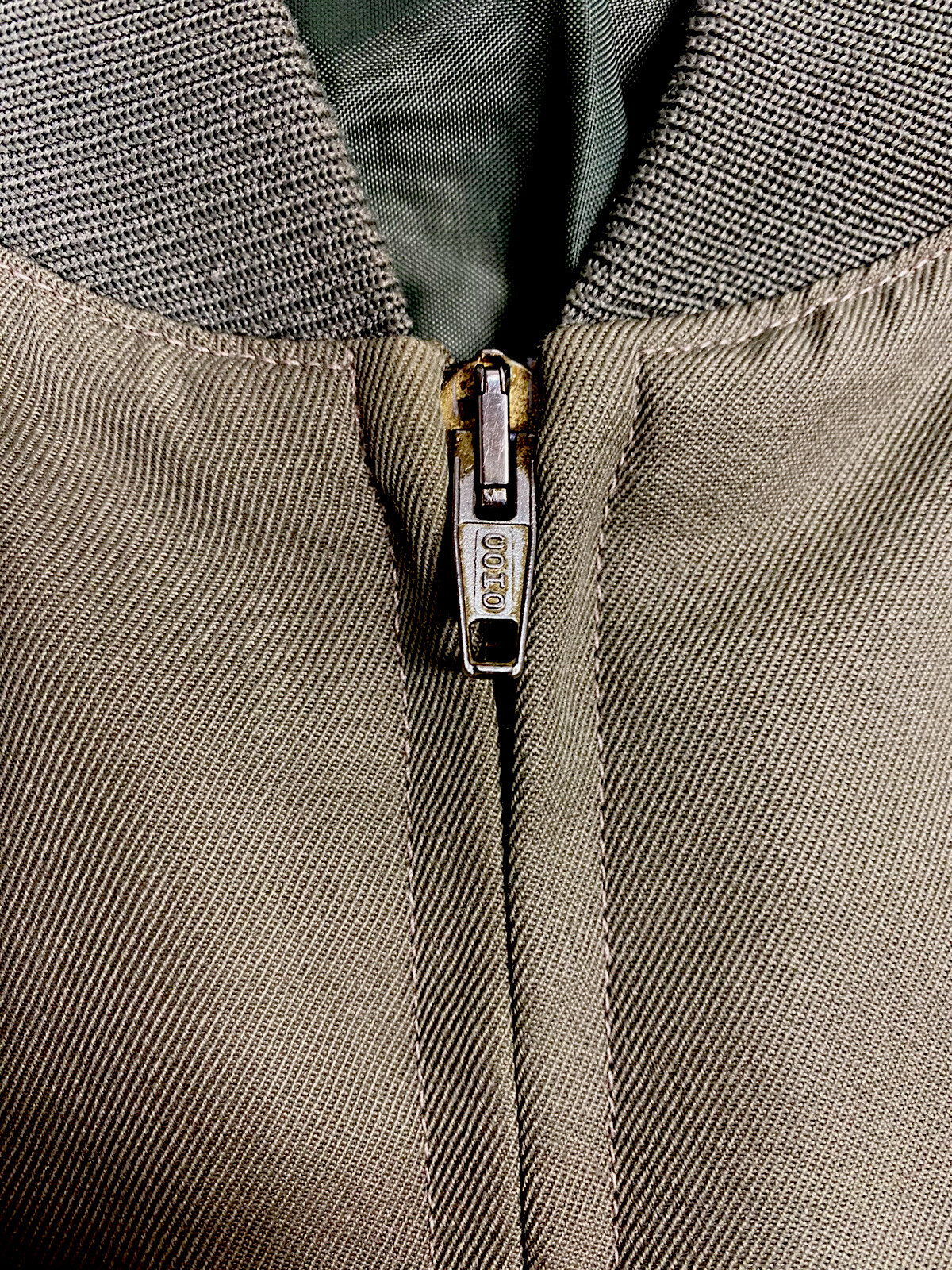 VTG 70s USMC Pewter 2246 Lightweight Bomber Military Jacket Vietnam ...