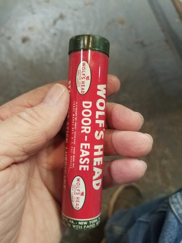 Wolfs Head Door Ease Lubricant Vintage Tube Stick Nos | eBay