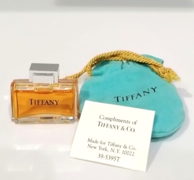 TIFFANY Mini Eau de Parfum Fluid by Tiffany & Co 1/8 oz, with pouch | eBay