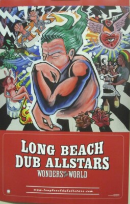Long Beach Dub Allstars 2001 promotional poster Flawless New old stock ...