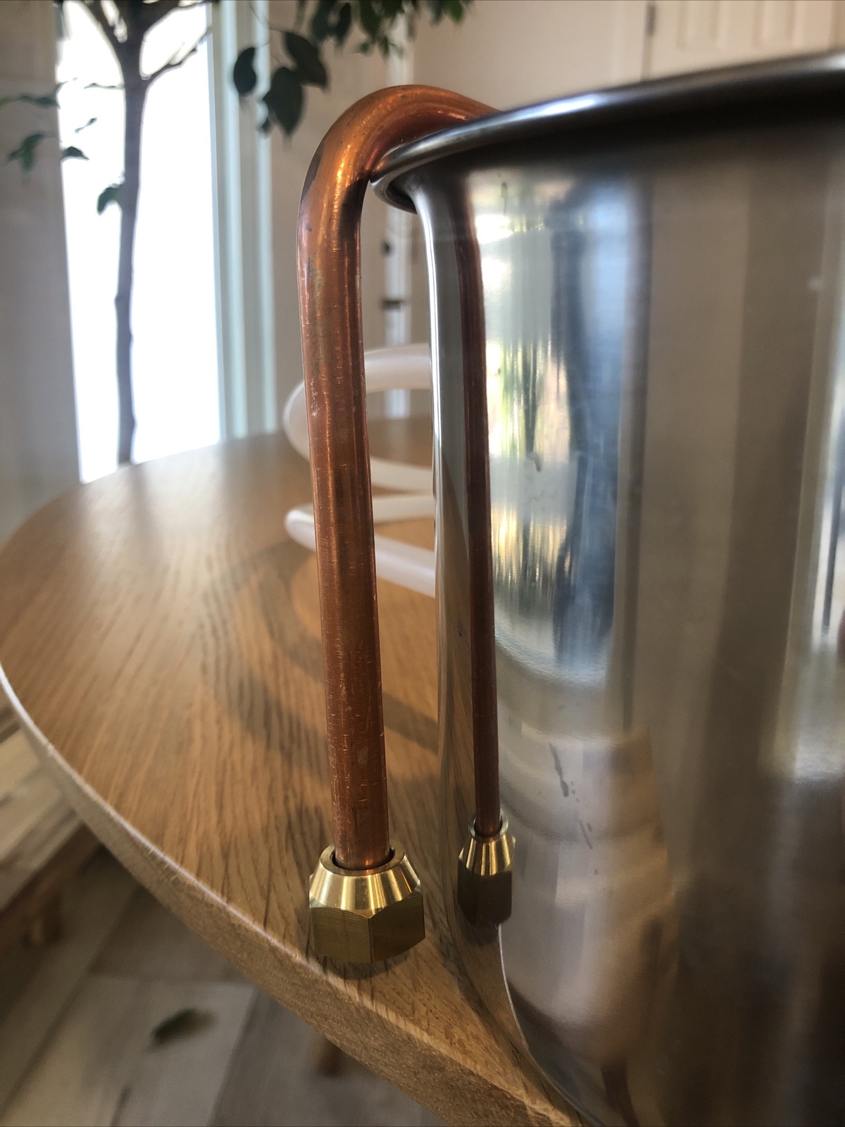 Stainless Steel Copper Condensing Coil Bucket Condenser 7.5" Wide | eBay