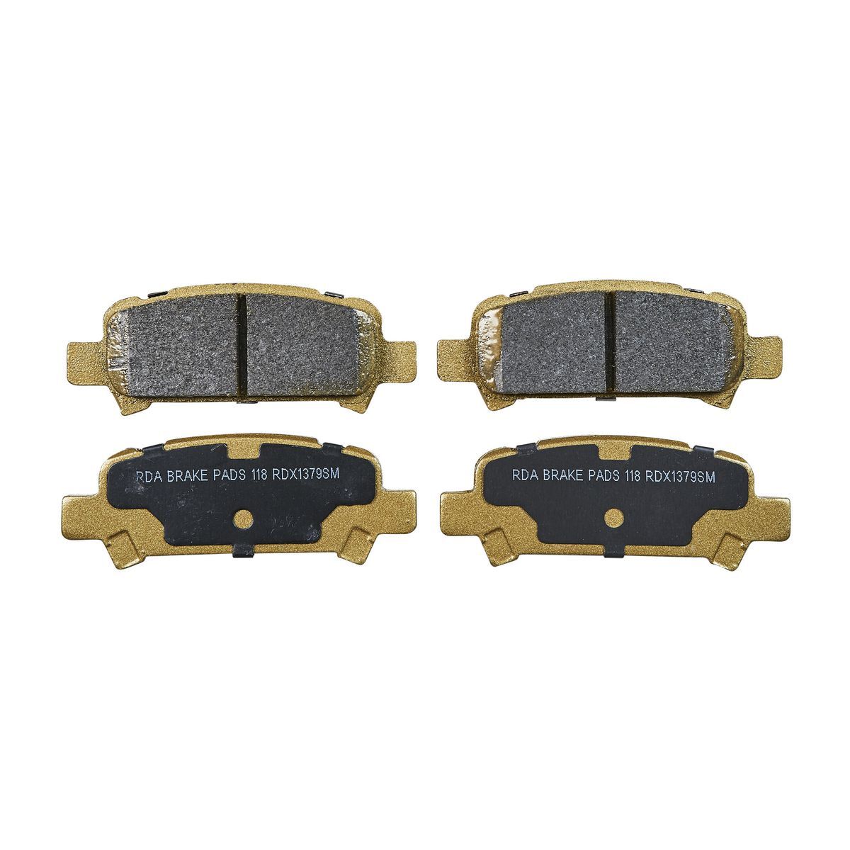 RDA Brakes Extreme Brake Pad Set Rear RDX1379SM | eBay