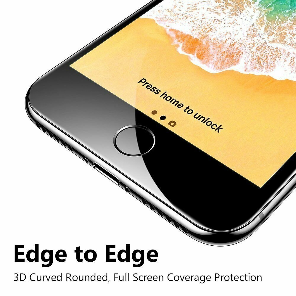 3d Curved Full Coverage Tempered Glass Screen Protector For Iphone 6s 6
