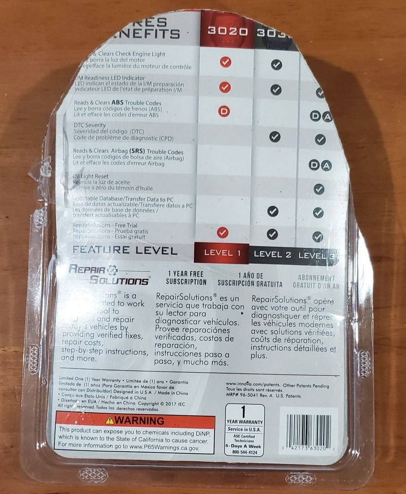 Innova Code Reader | eBay