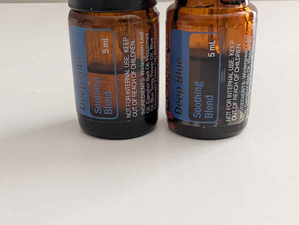 doTERRA Deep Blue Essential Oil Soothing Blend 5 ml Unsealed Lot of 2 ...