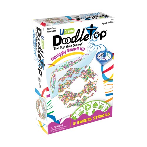 New - U-Create Doodletop Stencil Kit - Sweets - Ages 5+ | 1 player | eBay