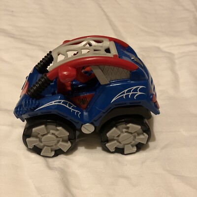 Spiderman Pull Back Car Imaginext Marvel Super Heroes + Action Figure ...