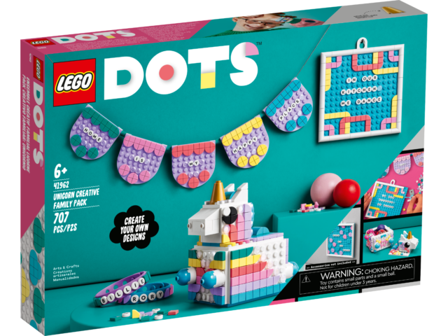 LEGO DOTS: Unicorn Creative Family Pack (41962) for sale online | eBay ...