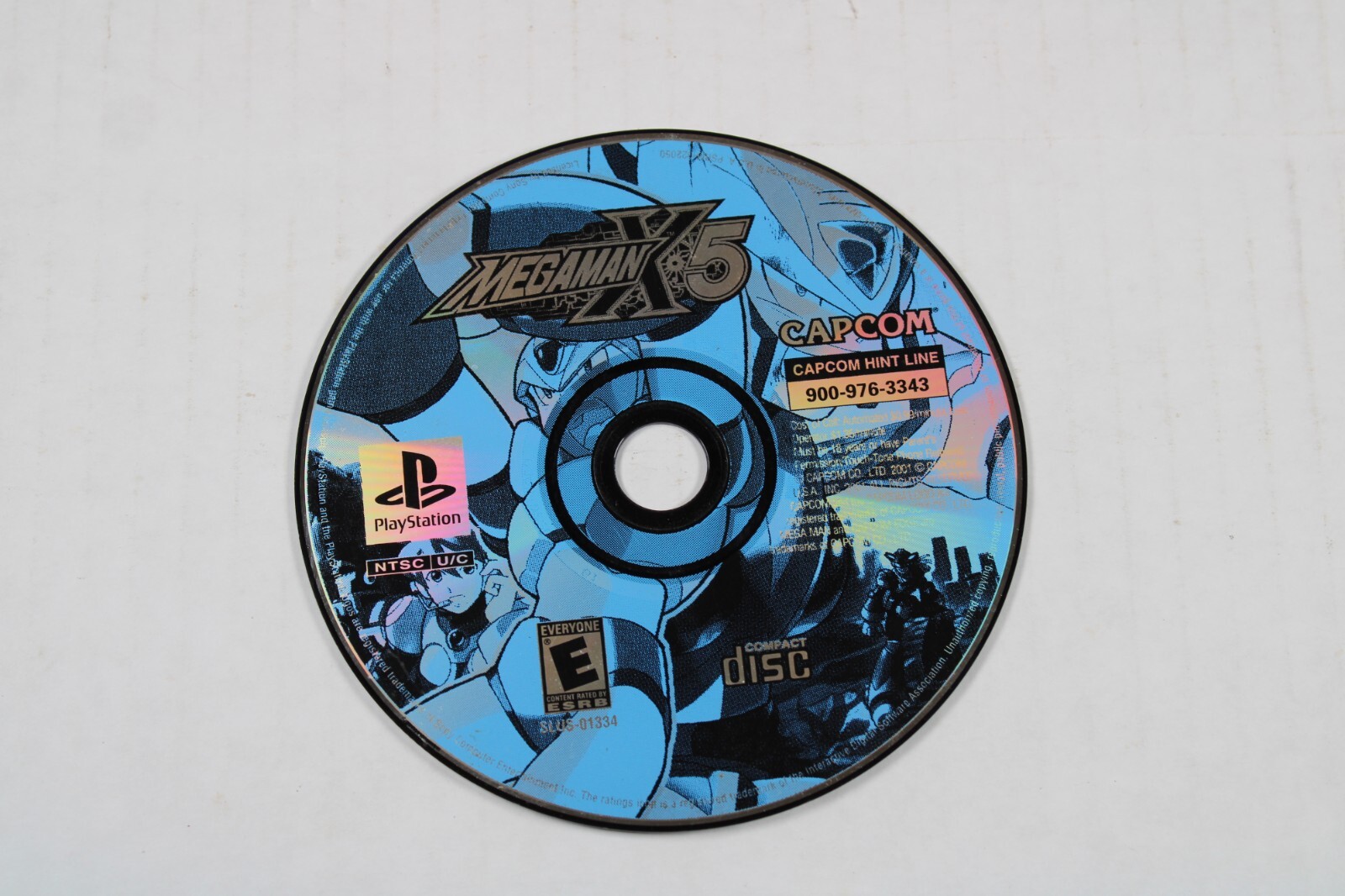 Mega Man X5 (Somy PlayStation 1 PS1, 2001) Authentic, game disk only ...