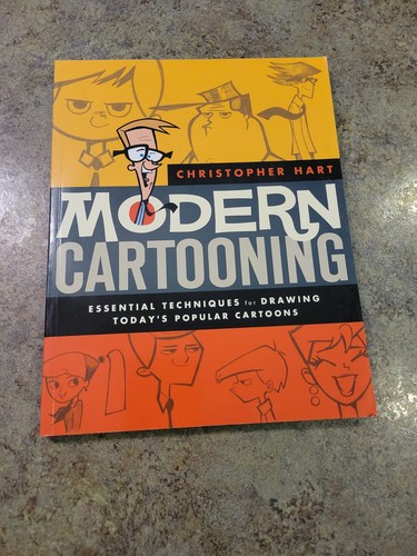 MODERN CARTOONING Essential Techniques For Drawing HART Soft Cover Book ...