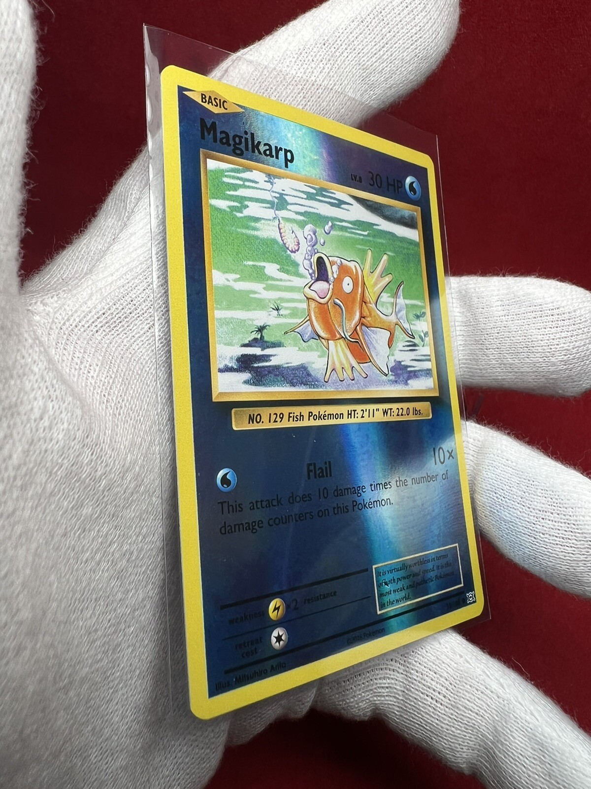 2016 Pokemon Card **Magikarp Lv.8** Evolutions XY Set No. 33/108 ...
