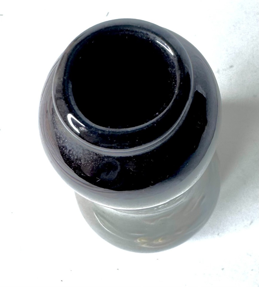 VTG Antique Roseville Pottery Rozane Ware Bud Vase w Painted Flowers ...