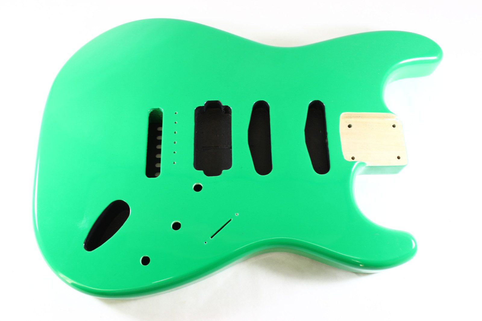 Neon Green Strat Stratocaster body Fits Fender neck P365 | eBay