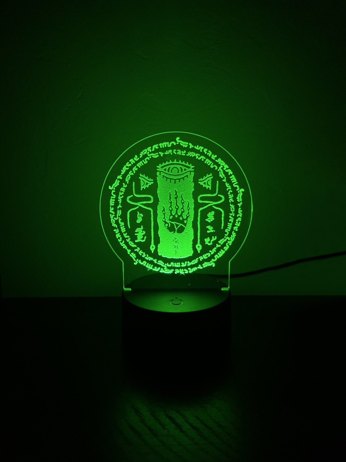 The Legend of Zelda Tears of The Kingdom Zonai Shrine Acrylic LED Night ...