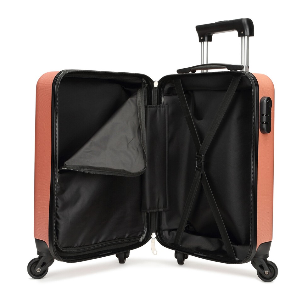 20Inch Small Carry On Suitcase Hand Cabin Trolley Luggage Lightweight ...