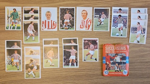 Football Cards - Stoke City x 22 - FKS Soccer 1972-73 Vintage Soccer ...