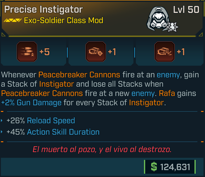 Borderlands 4 - PRECISE INSTIGATOR +5 IN DEFT HANDS - 100% CHARITY! (PC ...