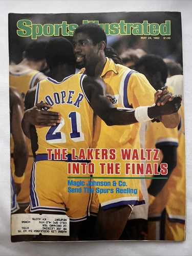 1982 May 24 Sports Illustrated Magazine Lakers Make It To NBA Finals ...