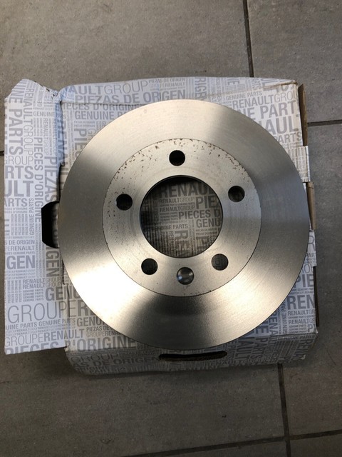 Genuine Renault Master MK III Front Brake Discs X2 Pair 8200688880 for ...