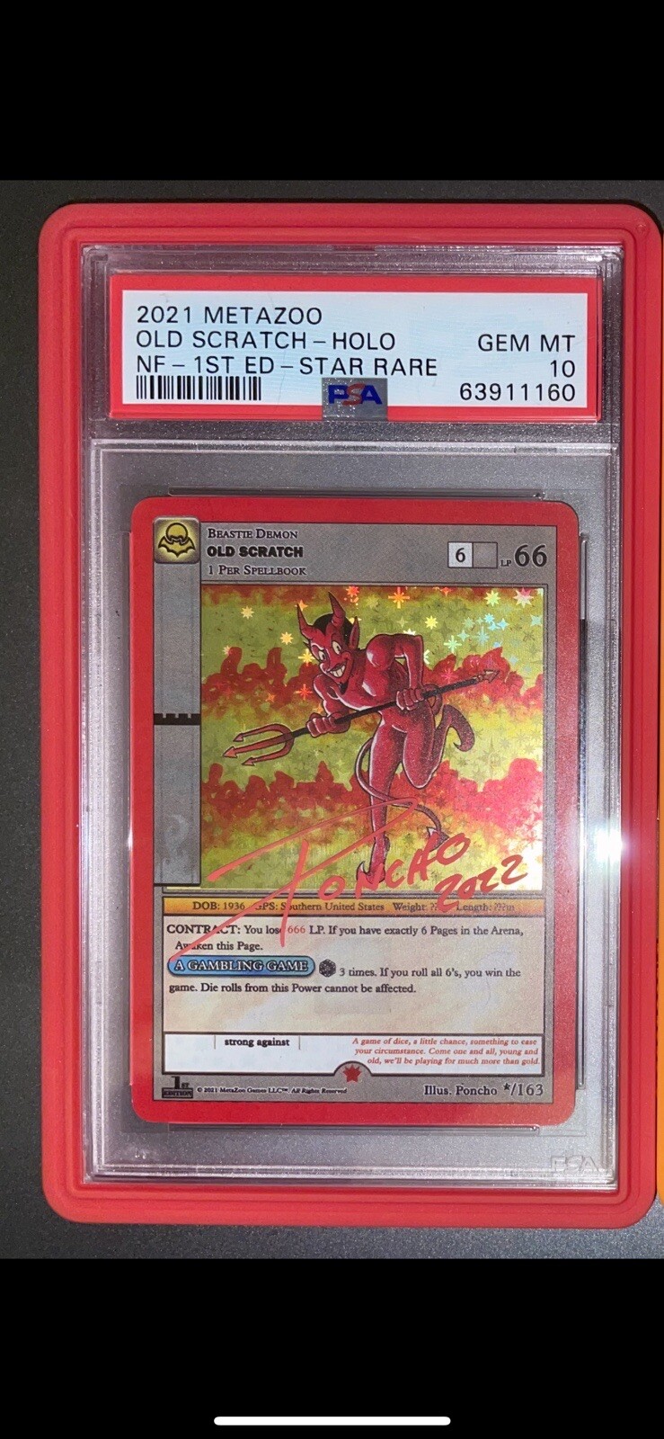 Metazoo Old Scratch PSA 10 | eBay