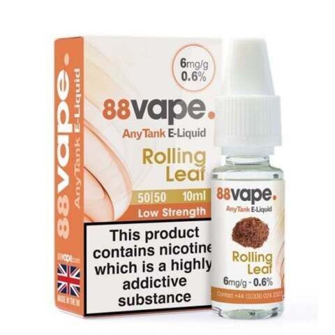 88 Vape E-Liquid | 10ml | 40 Flavours | All Strengths | 50/50 Vape ...