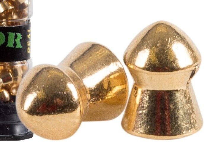 GAMO 100 Count PBA RAPTOR Premium 18K GOLD PLATED 4.5mm .177 Caliber ...