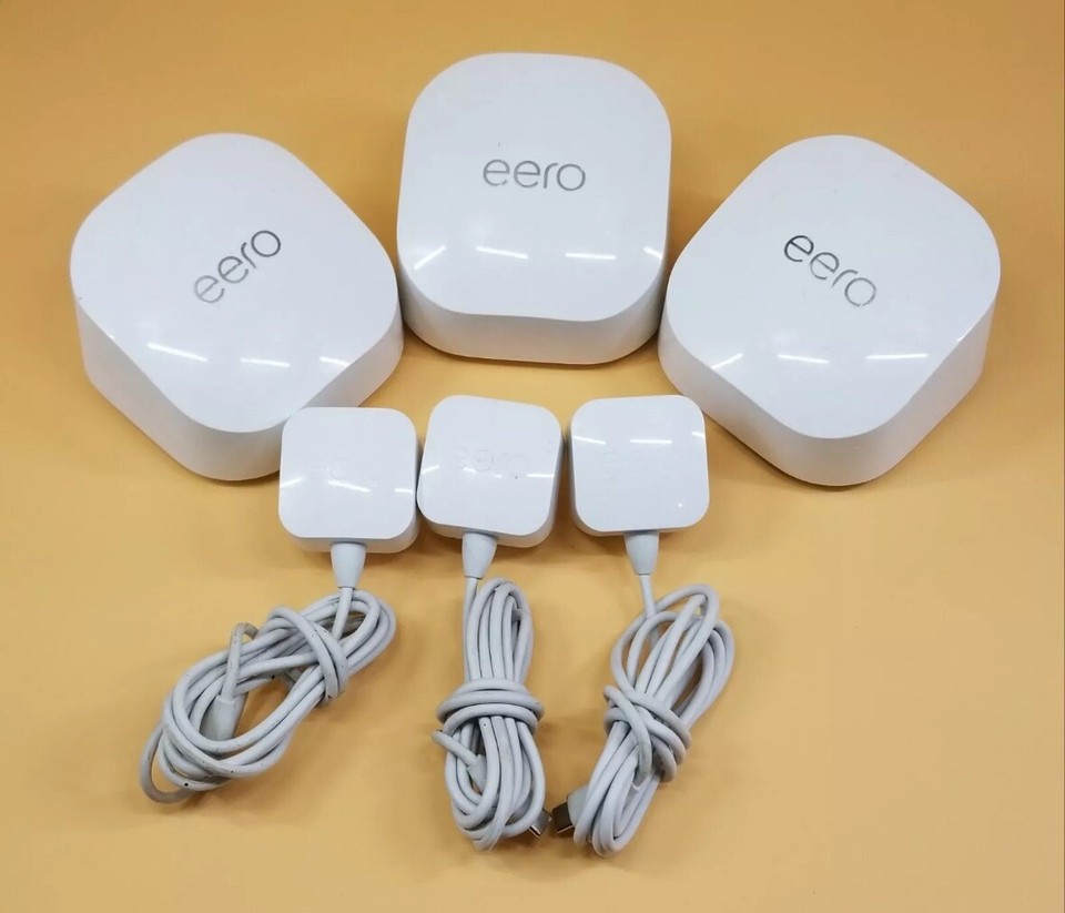 eero 6+ R010001 AX3000 Dual-Band Mesh Wi-Fi 6 System (3-pack) | eBay