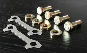 Caliper Bolts & Locking Tabs Escort MK1 MK2 Capri 2.8i, M16 Correct to ...