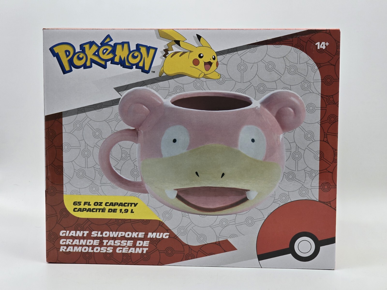 Pokémon Giant Slowpoke Mug (65 Fl. Oz. Capacity) for sale online | eBay