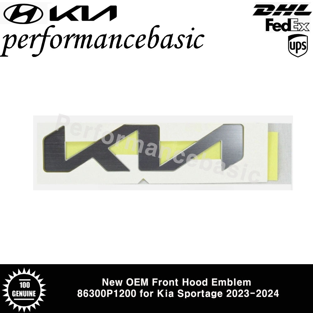 Genuine Kia Hatch Emblem 86300-P1200 for sale online | eBay