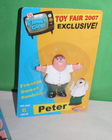 Family Guy NJ Croce Freakin' Sweet Bendable Peter Toy Fair 1,369/2007 ...