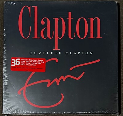 Complete Clapton by Eric Clapton (Record, 2018) Vinyl Box Set High ...