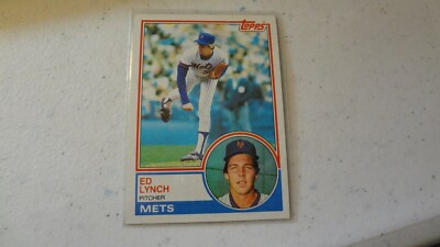 1983 TOPPS #601 ED LYNCH BASEBALL CARD | eBay