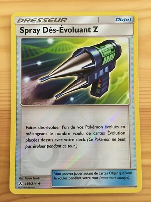 Carte Pokémon REVERSE Spray Dès-Evoluant 166/214 SL10 Alliance ...