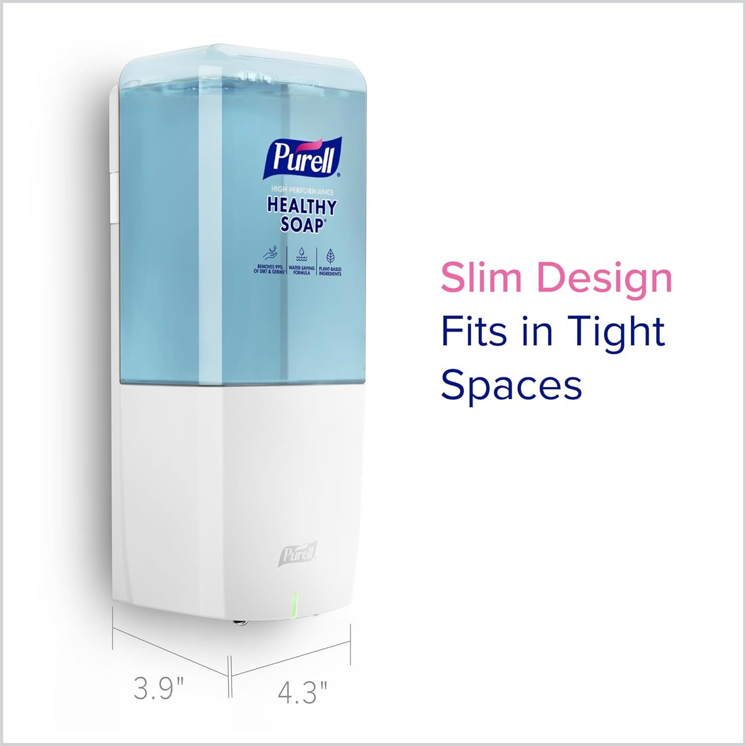 PURELL ES10 (8330-E1) Automatic Hand Soap Dispenser, White (Pack of 1 ...