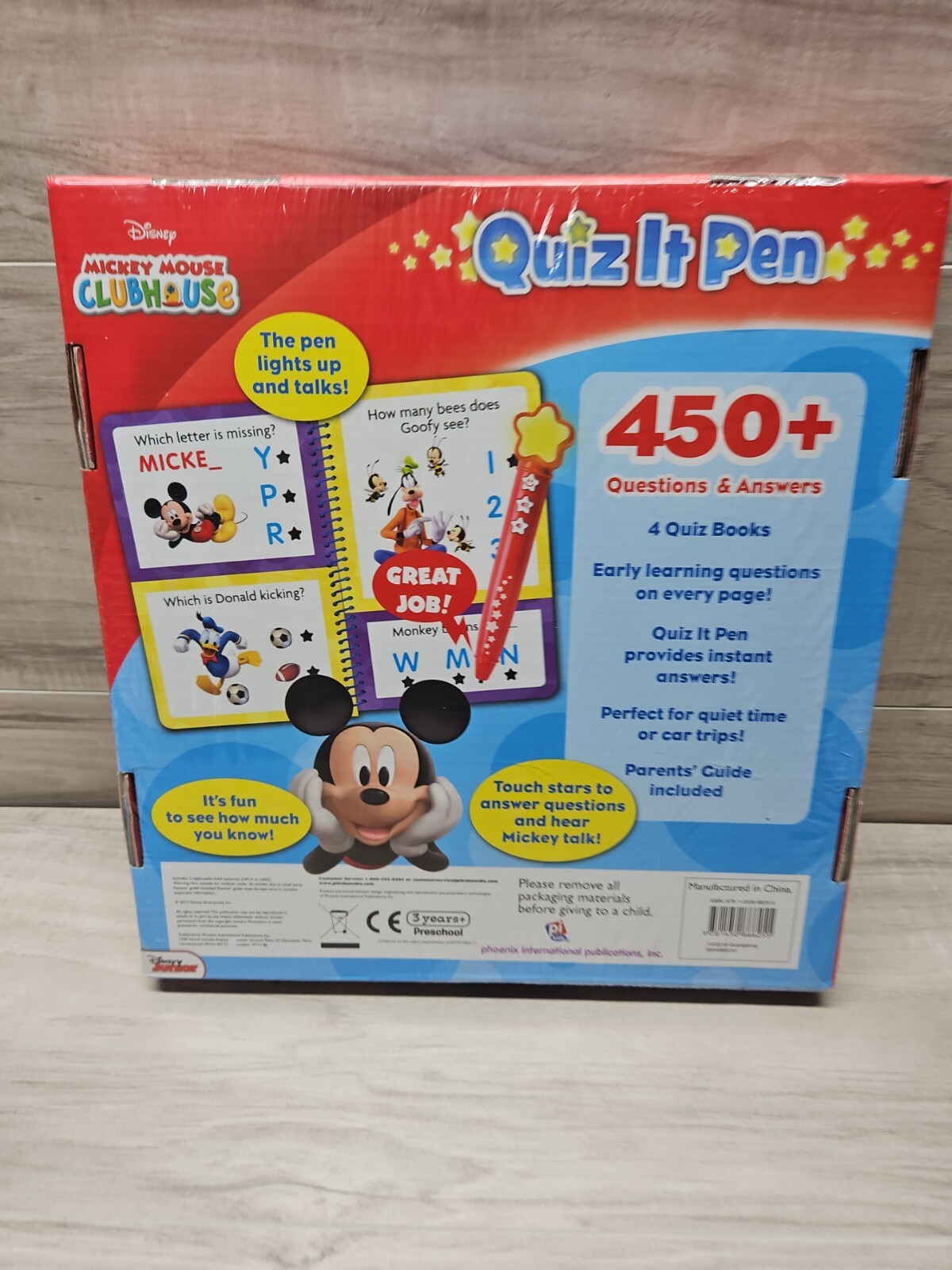 Mickey Mouse Clubhouse: Quiz It Pen : Let's Learn Together!: 100s of ...