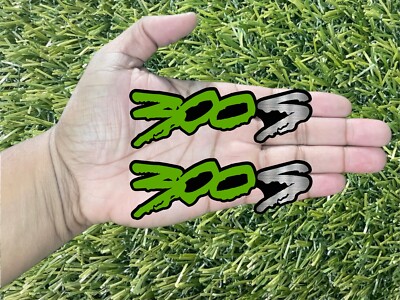300 S Drip Car Emblem Badges Custom Racing Aggressive Lime Green/Black ...