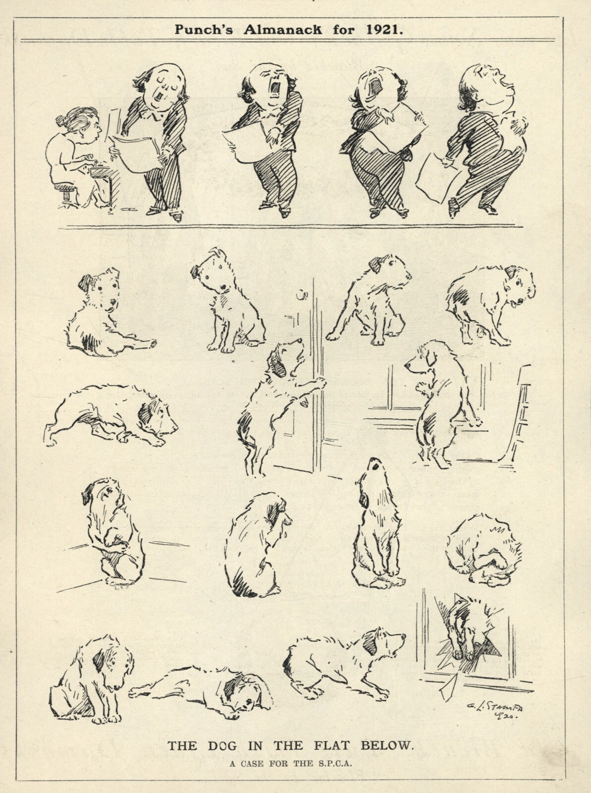 DOG AND OPERA SINGER CARTOON - A Case for the Humane Society [Dog ...