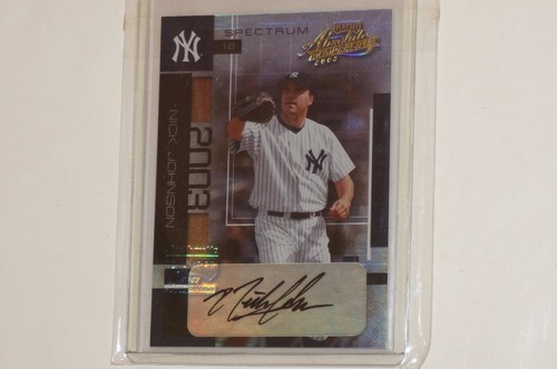 2003 Absolute Memorabilia Signature Nick Johnson Autograph, numbered 31 ...