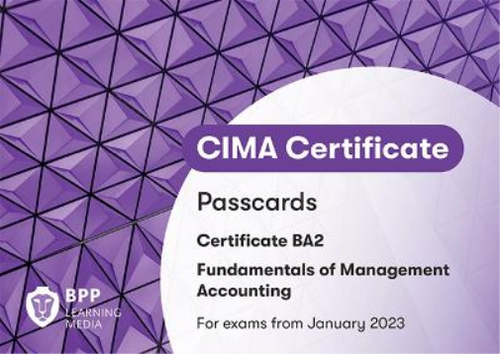 CIMA BA2 Fundamentals of Management Accounting (Encuadernación de ...