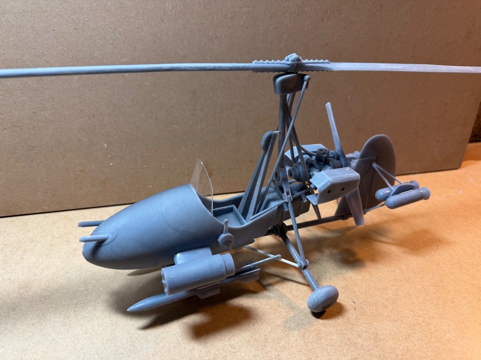 1/12 resin 3d printed little nellie james bond autogyro kit | eBay UK