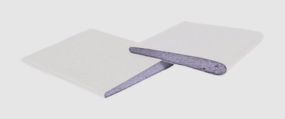 M-D 2pk WHITE DOOR WEATHERSTRIP FOAM CORNER SEAL DRAFT GAP 1 7/8" X 1-3 ...