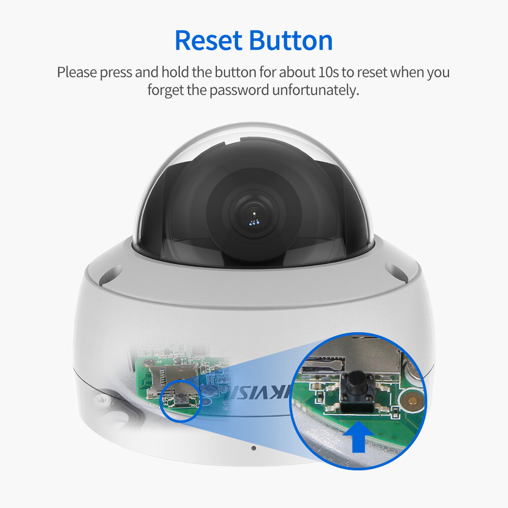 Hikvision 8 MP IR30 H.265+ AcuSense Fixed HD IP Camera DS-2CD2183G2-I ...