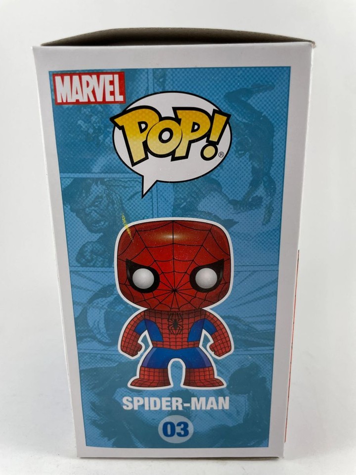 Sam Raimi Signed Marvel Spider-Man Funko POP #03 Autograph JSA COA | eBay