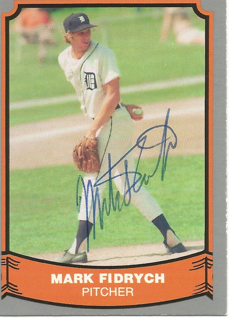 Detroit Tigers' Mark "The Bird" Fidrych Photo + Signed card | eBay