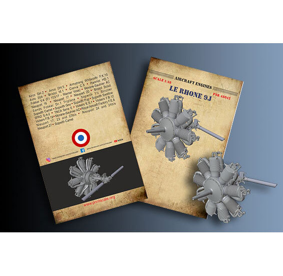 Print Scale 1/48 Le Rhone 9J Rotary Aircraft Engine | eBay