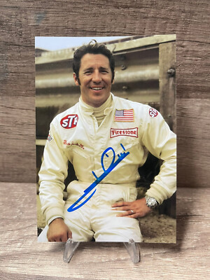 Mario Andretti NASCAR Photo Hand Signed 4x6 Photo TC46-3752 | eBay