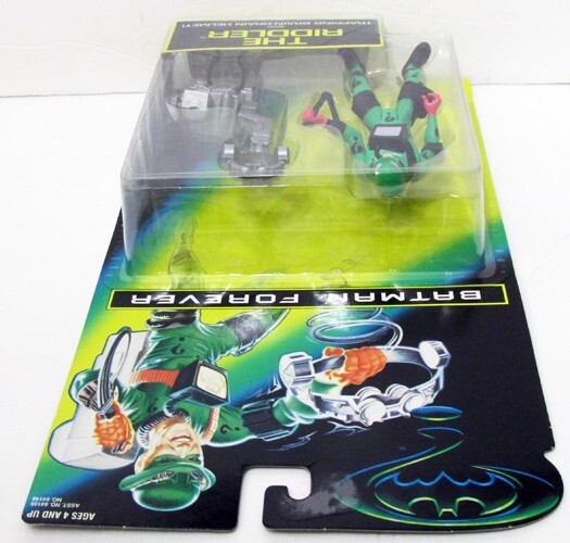 1995 KENNER BATMAN FOREVER TWO-FACE & RIDDLER 2 ACTION FIGURES + CANNON ...