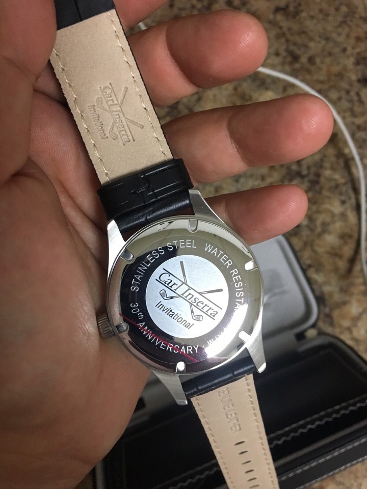 Carl Inserra Invitational Mens Quartz Watch | eBay